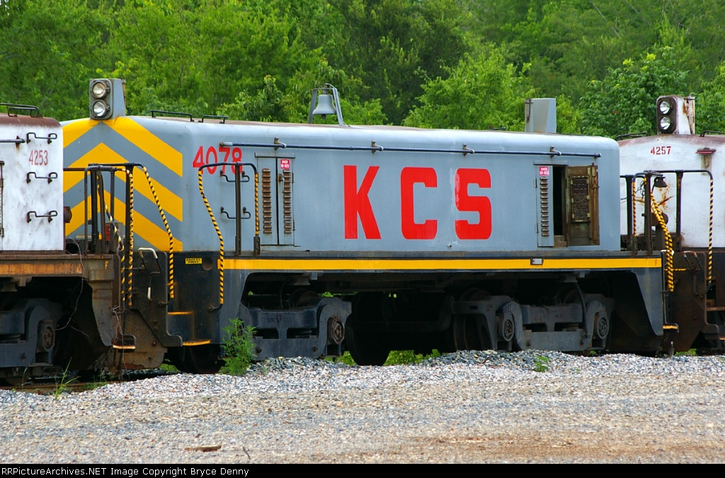 KCS 4078 at the dead line at the KCS Shops